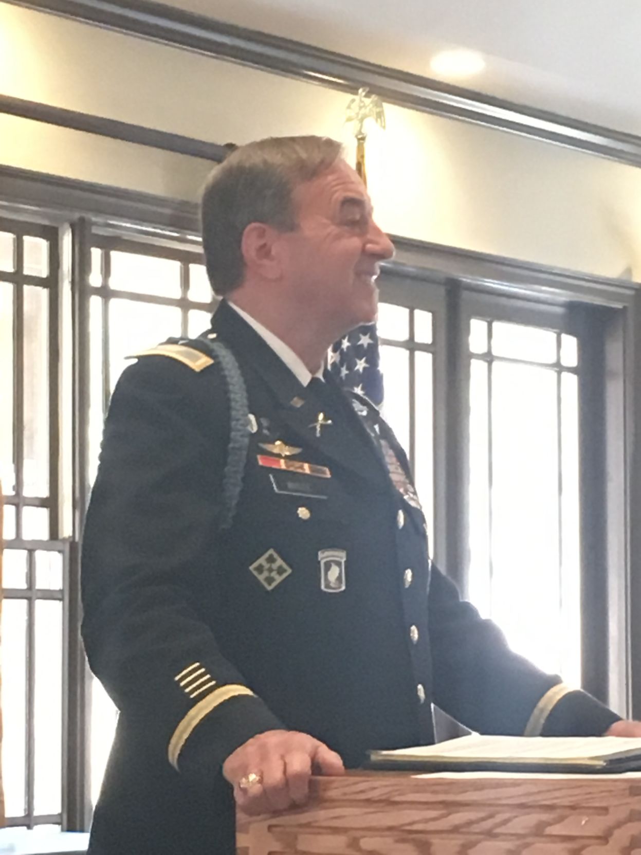 Retired colonel speaks to chamber about honoring veterans | Community ...
