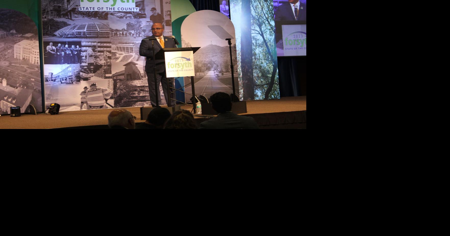 Commissioner John sets upbeat tone in 2023 State of Forsyth County ...