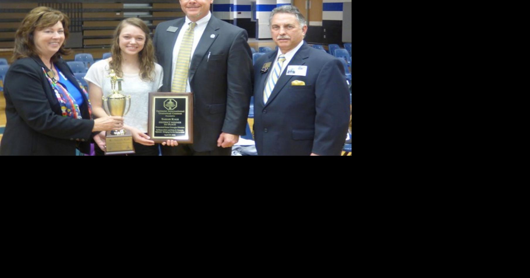 South’s Sarah Kale wins state oratorical contest | Sports | appenmedia.com