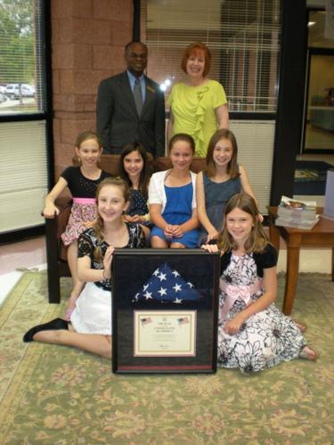River Eves students get flag flown over Capitol | Archives | appenmedia.com