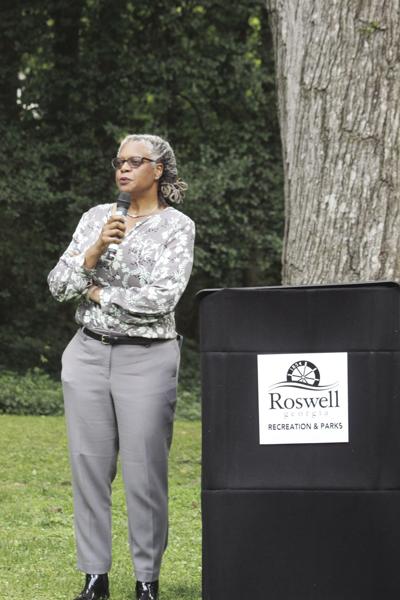 Friends of Mimosa group install historic solar panel | Alpharetta and ...