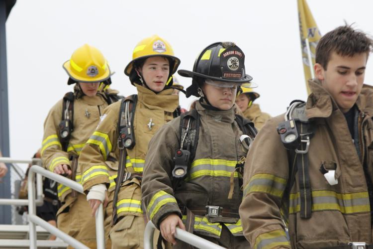 Photos: Hundreds climb West Forsyth stadium to honor 9/11 responders ...