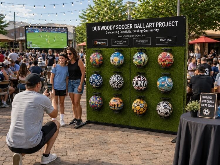 Get creative with soccer balls in Dunwoody’s fun art event | Dunwoody ...
