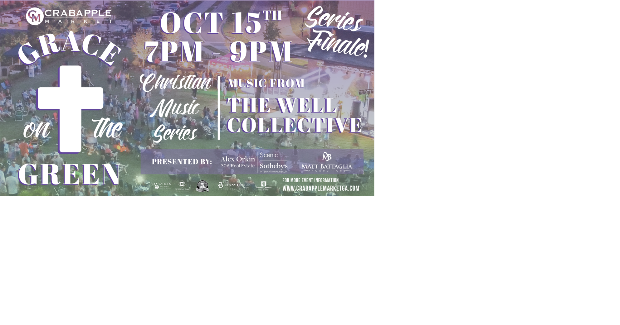 Grace on The Green Concert with The Well Collective at Crabapple Market ...