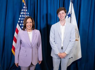 Dunwoody native goes viral at VP Harris rally | Dunwoody News ...