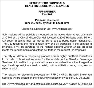 Request for Proposals | Legal Notices | appenmedia.com