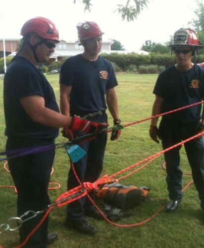 Fire department trains with rope, rescue hardware | News | appenmedia.com