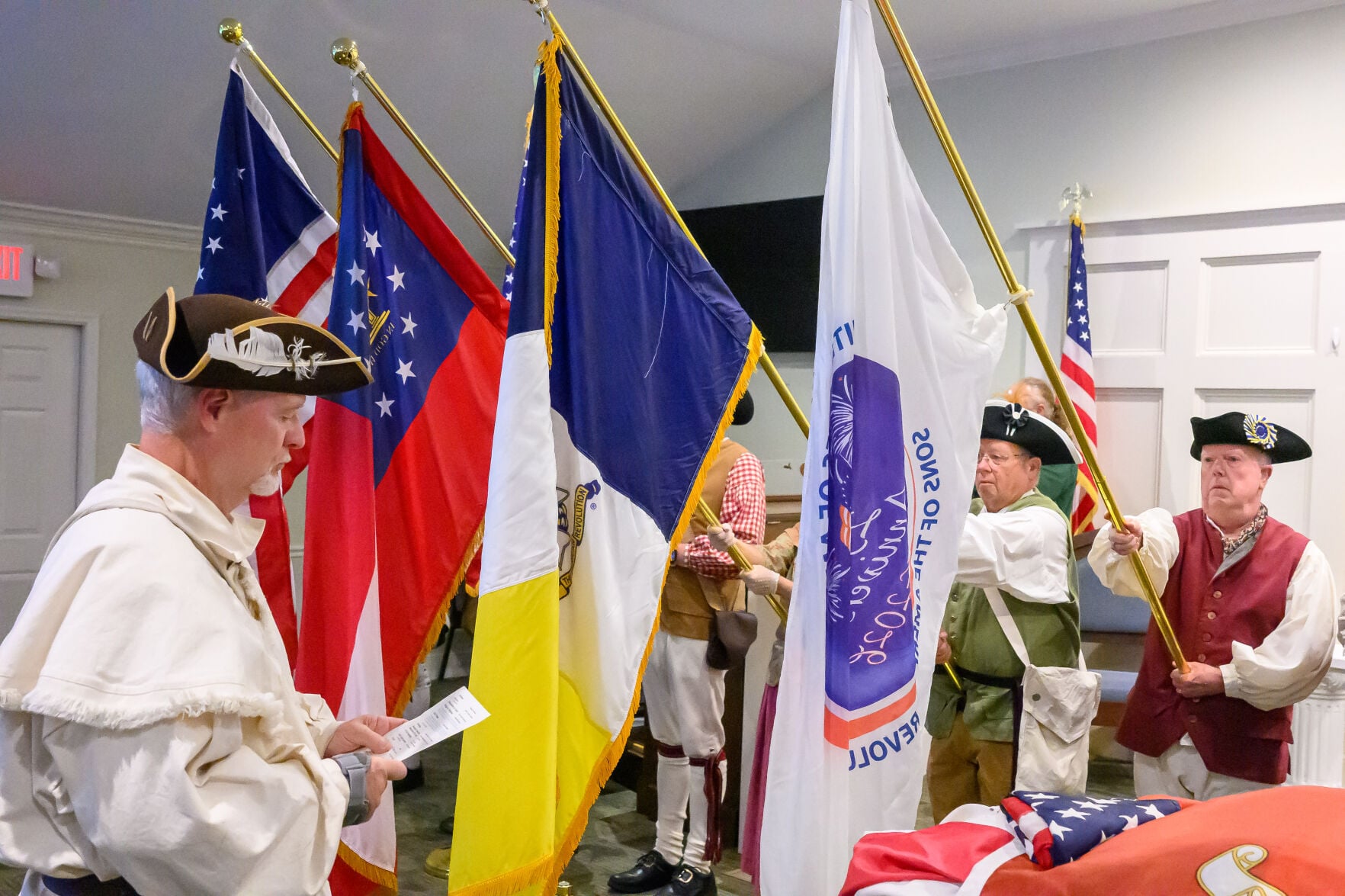 Worn, weary American flags retired at Cumming ceremony | Forsyth News ...