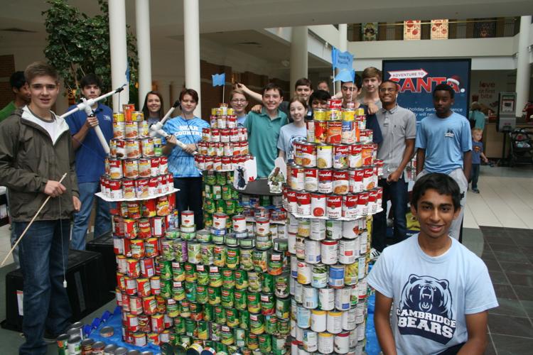 Constructions out of cans feed needy | News | appenmedia.com