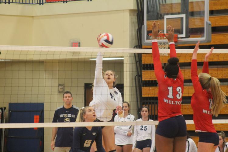Milton volleyball downs region foes to advance to state championship ...