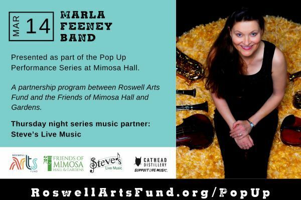 Pop-Up Performance Series Presents: Marla Feeney Band Jazz Around the ...