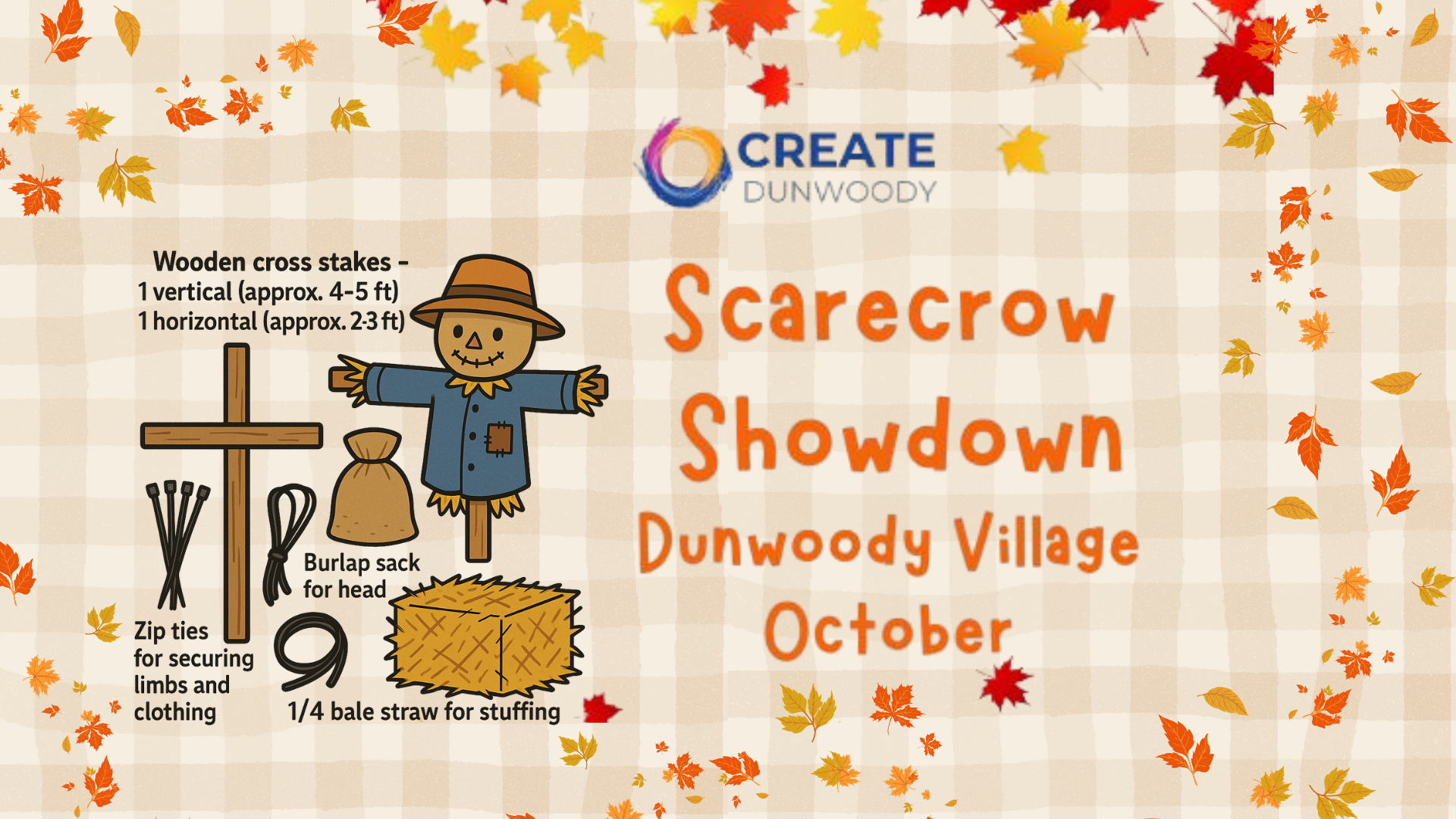 Scarecrow Showdown | Calendar | appenmedia.com