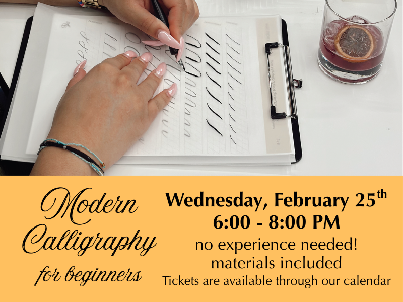 Modern Calligraphy for Beginners | Calendar | appenmedia.com