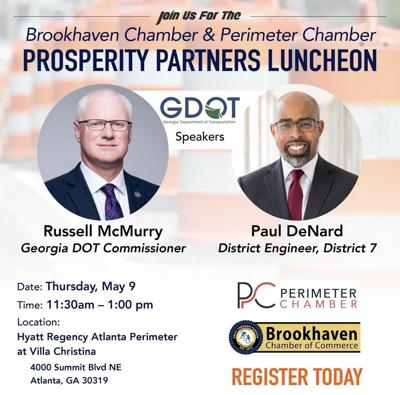 Prosperity Partners Luncheon with GDOT Commissioner, Russell McMurray ...