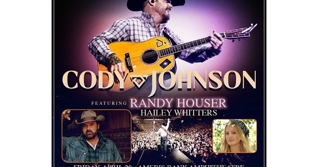 Cody Johnson featuring Randy Houser, Hailey Whitters | Calendar ...