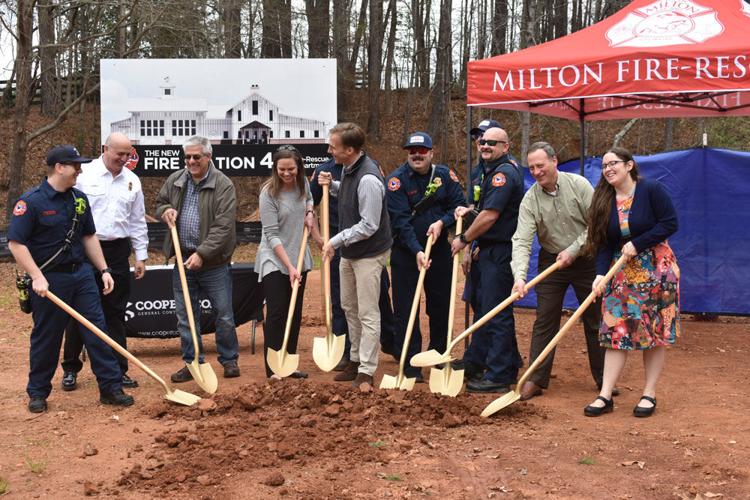 Photos: Milton breaks ground on new Fire Station 42 | Multimedia ...