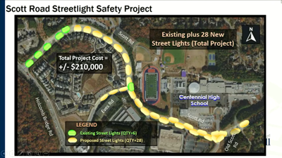 Roswell to install solar streetlights near Centennial High School ...