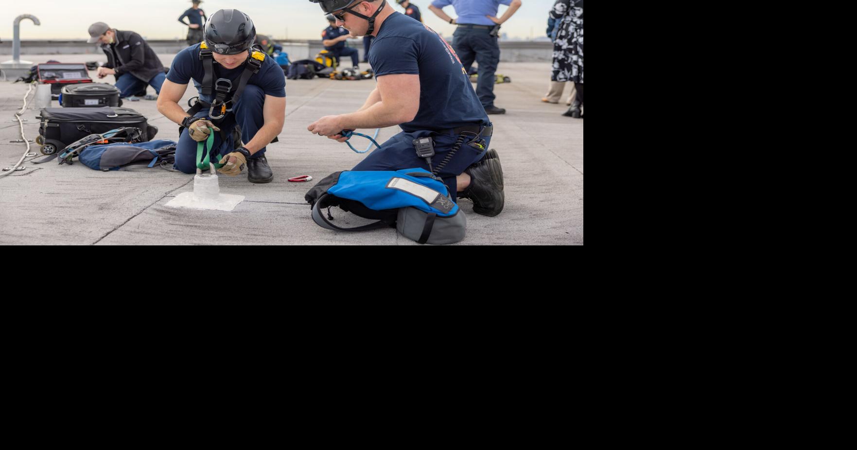 Firefighters drop a line to cheer young patients | Sandy Springs News ...