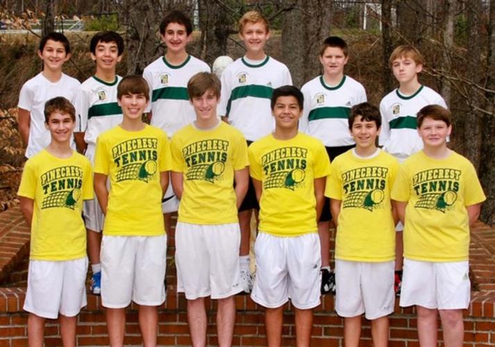 Pinecrest middle school girls’, boys’ tennis teams take second place ...