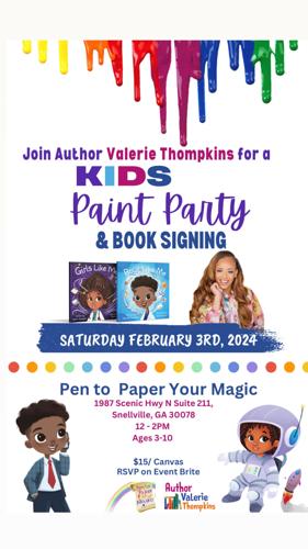 Children's Book Signing + Paint Party | Calendar | appenmedia.com