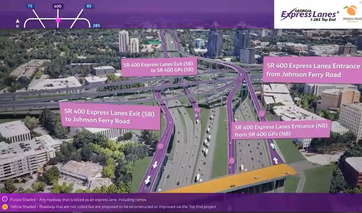 GDOT unveils I-285 Express Lanes project plans | Business News | appenmedia.com