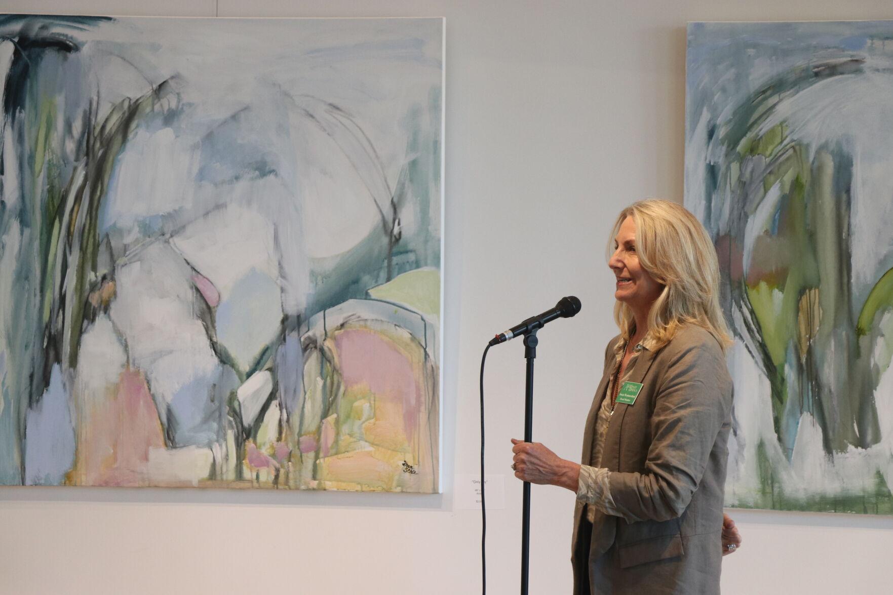 Sandy Springs abstract artist displays work at City Hall | Sandy ...