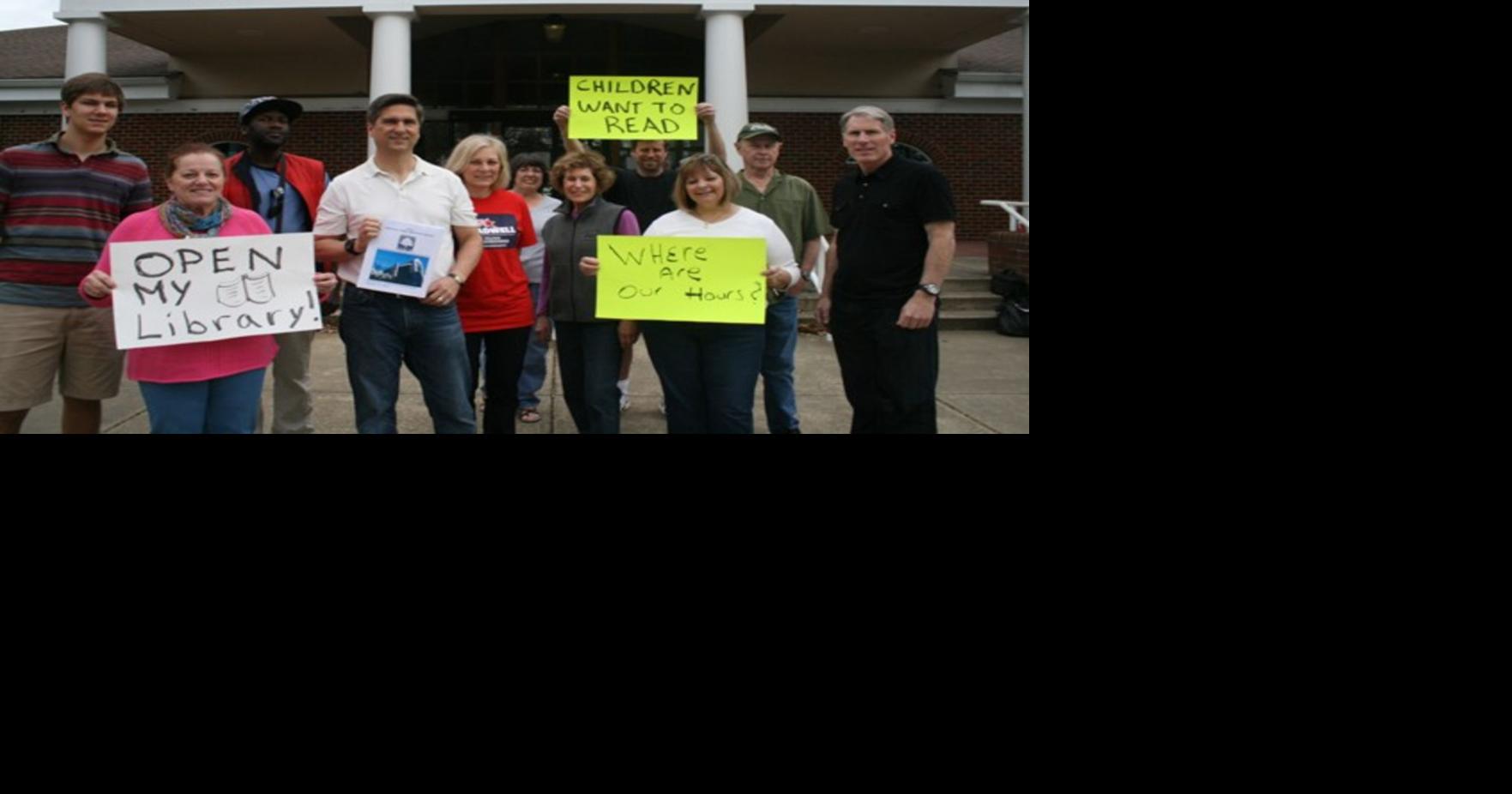 Roswell residents protest curtailing library hours | News | appenmedia.com