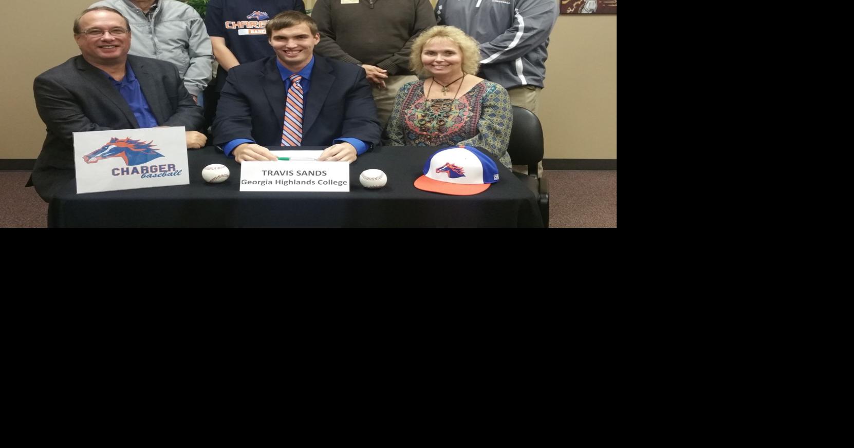 Johns Creek High School's Travis Sands signs at Georgia Highlands ...