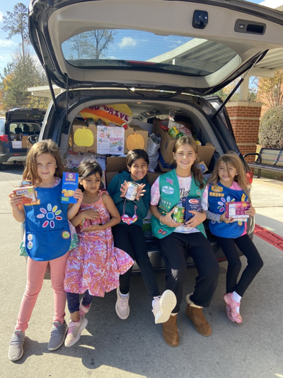 Wilson Creek Girl Scouts launch food drive | Johns Creek News | appenmedia.com