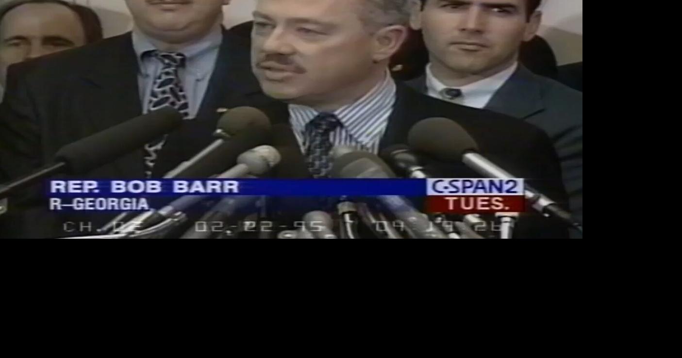 Podcast: Bob Barr and the 1994 Republican Revolution | Georgia Politics ...