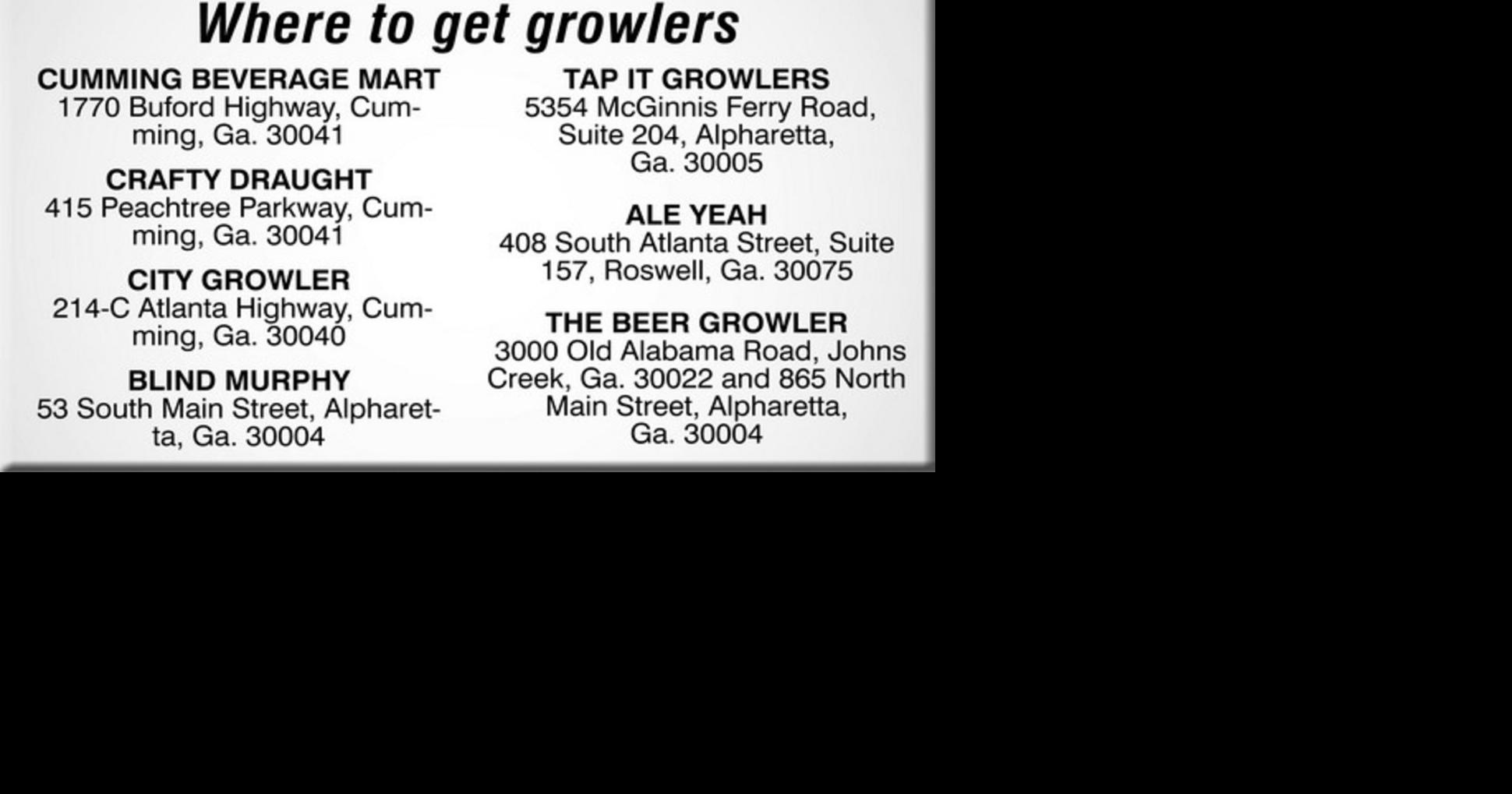 Growler stores try to stand out | | appenmedia.com