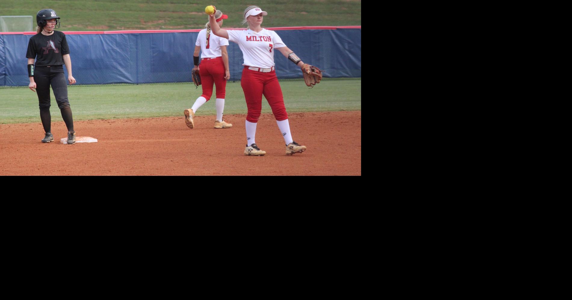 Milton softball comes from behind to win over new region foe Alpharetta ...