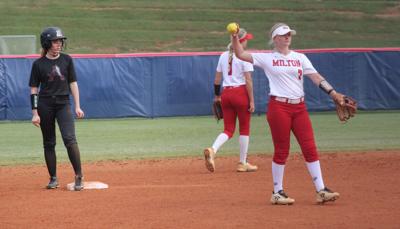 Milton softball comes from behind to win over new region foe Alpharetta ...