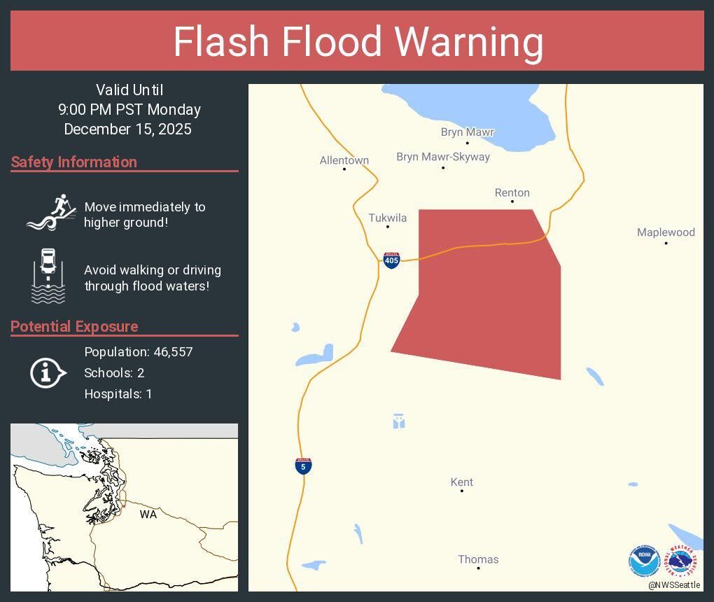 Levee break near Tukwila leads to urgent evacuation orders | News ...