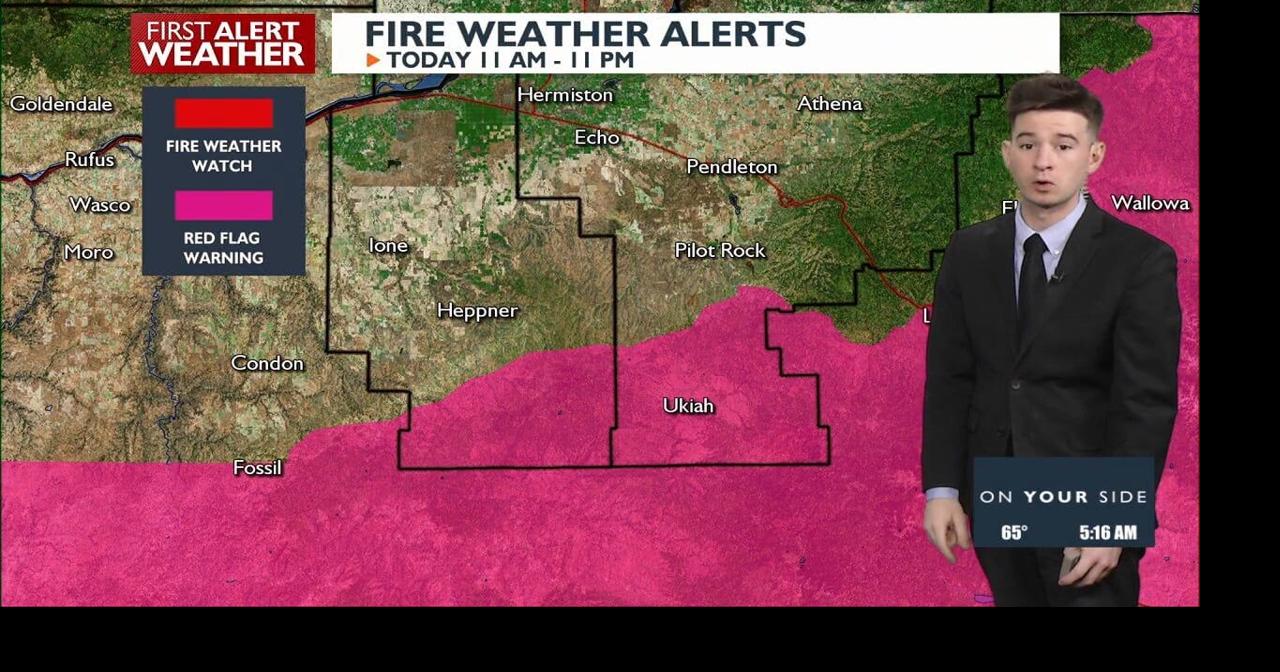 Thunderstorm chances poses fire start risk today, again on Saturday ...
