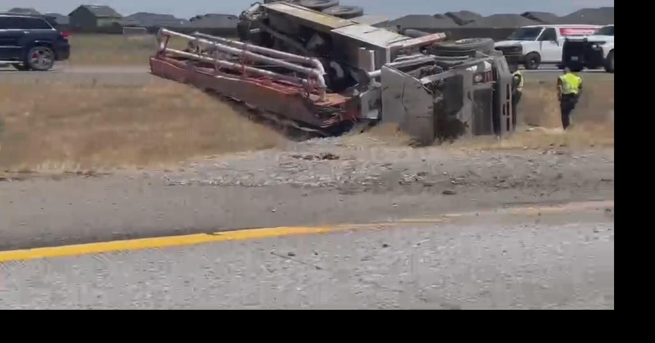 Traffic Alert Semi Truck Roll Over On I 182 News