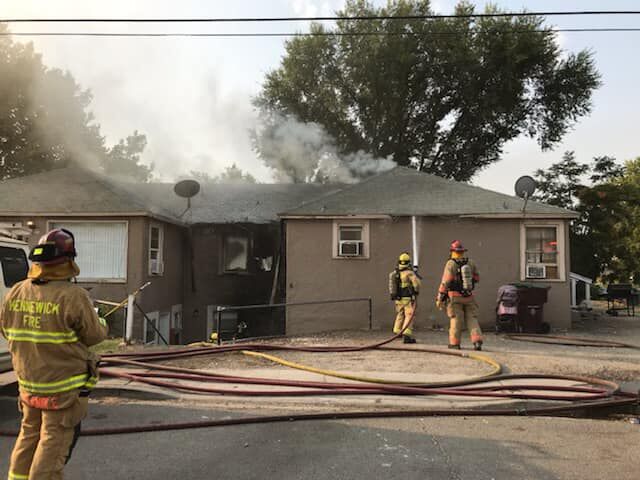 Kennewick fire forces several people from their homes | Local News ...