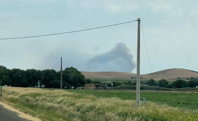 Vantage Highway Fire is 100% contained, finalized at 30,659 acres ...