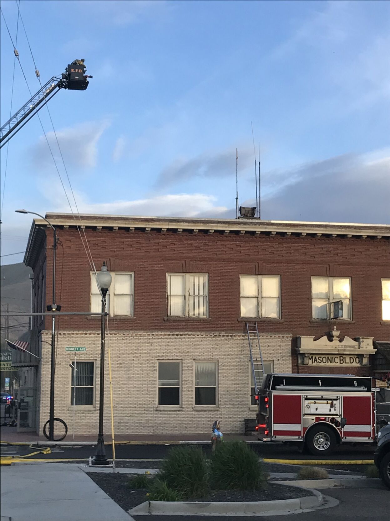 Fire damages downtown Prosser businesses and police dept. | Local News ...