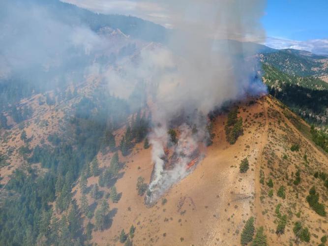 Monday wildfire watch: Schneider Springs, Windy Pass, Moe Canyon Fire ...