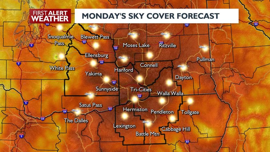 Dangerous heat Monday, dangerous fire weather Tuesday through Thursday ...