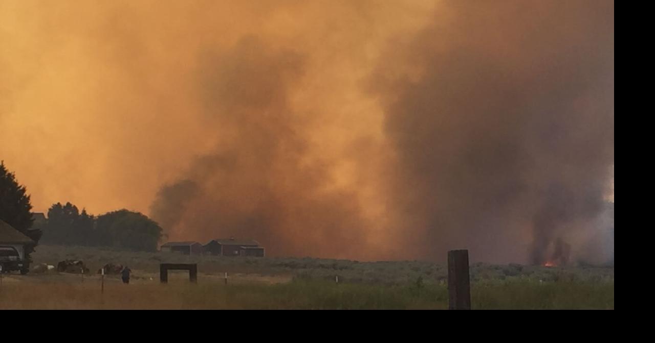 Firefighters are battling a brush fire in Selah, evacuations in place ...