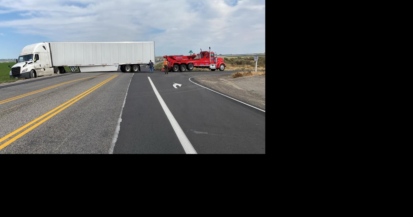 UPDATE: Roadway open after semi blocked both directions in Franklin ...