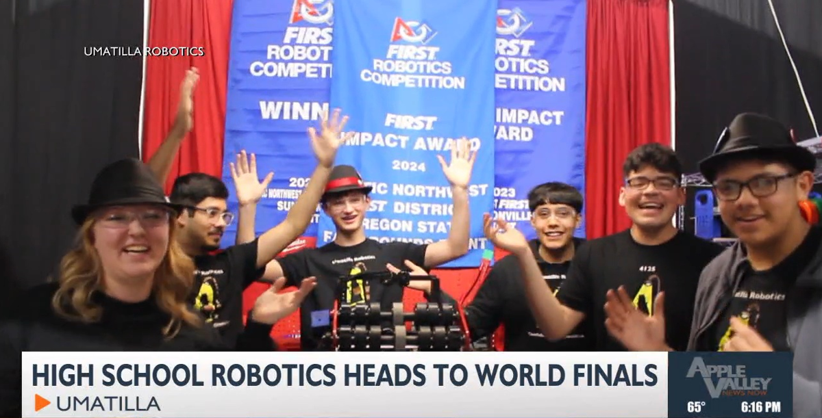 Umatilla High School Robotics Team headed to World Finals in Houston ...