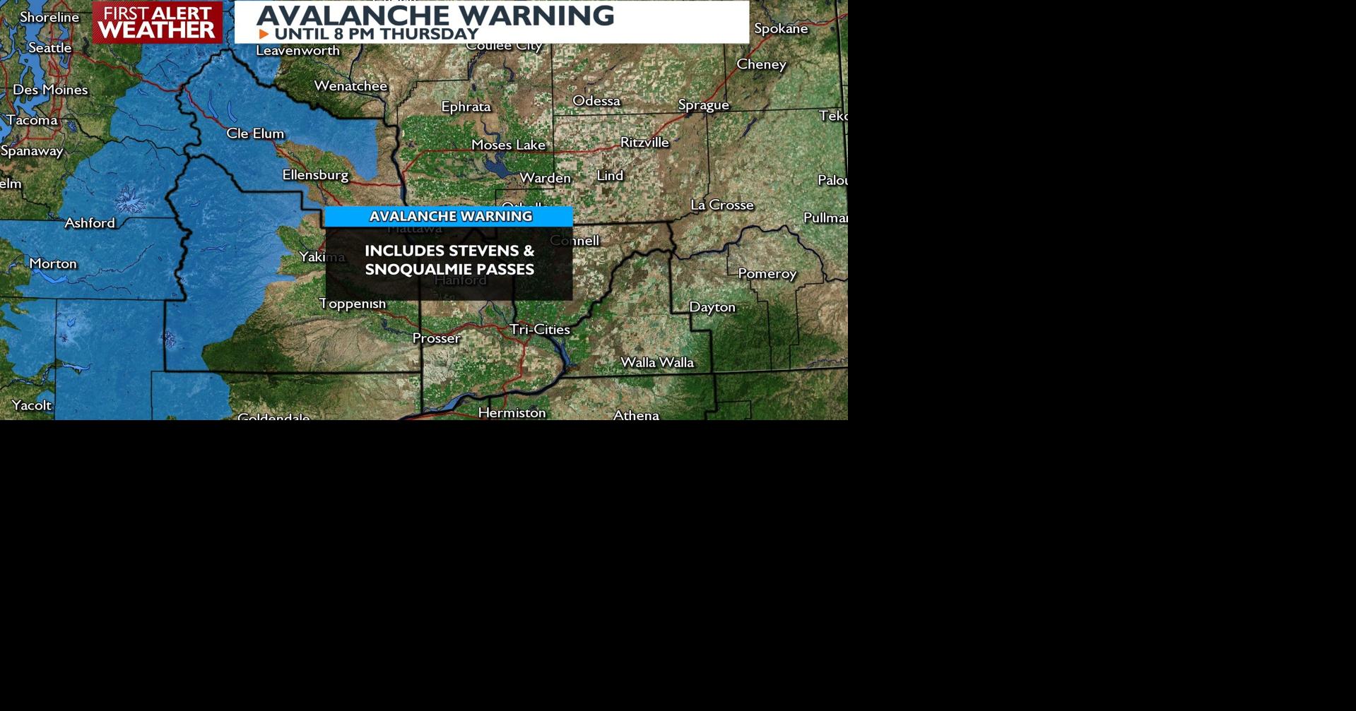Avalanche warning this evening for Cascades, more mountain snow into ...