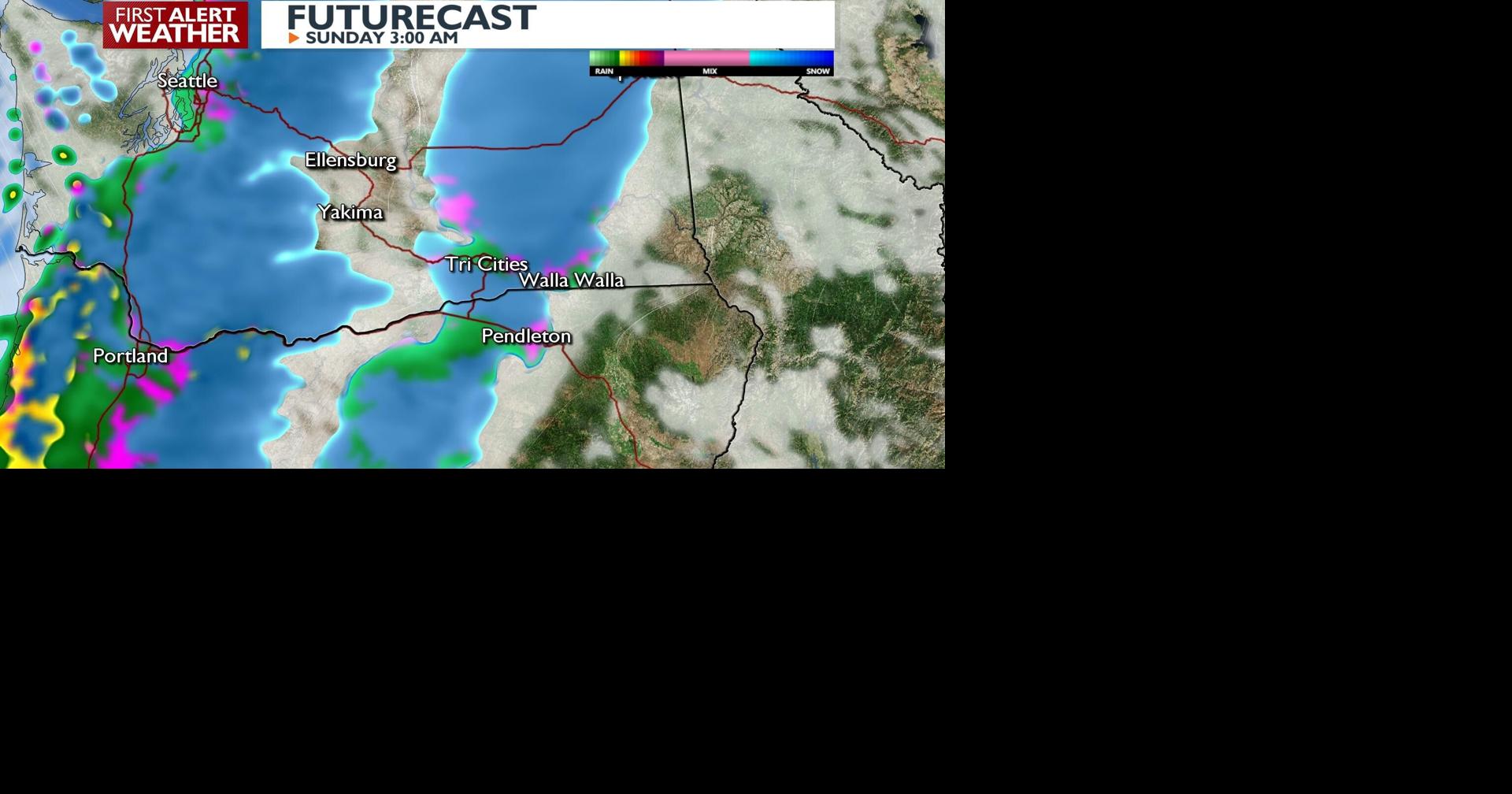 First Alert Forecast - Some snow this weekend, with the return of 50 ...