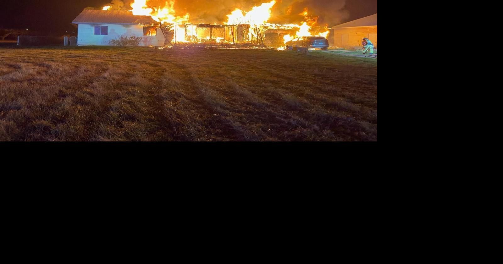 Rural home near Prosser damaged by fire, resident injured during ...