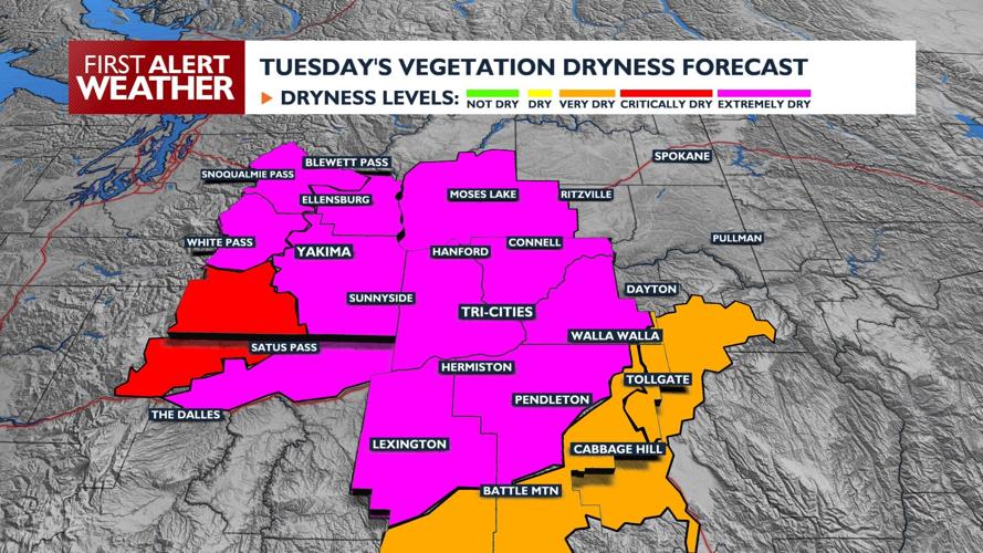 Highs near 100 degrees, dangerous fire weather looming for next week ...