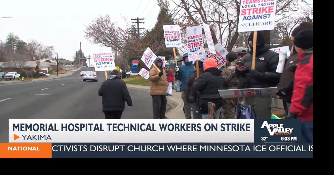 Technical workers at MultiCare Yakima Memorial Hospital continue strike over benefits dispute ...