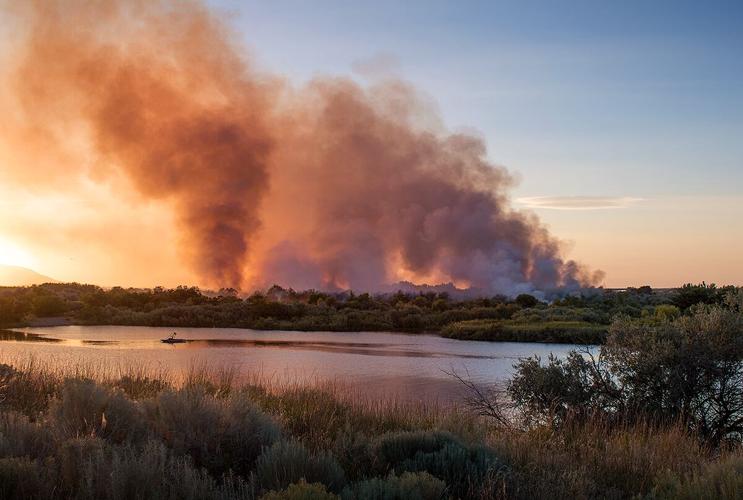 Crews fighting fire on Bateman Island | Local News | applevalleynewsnow.com